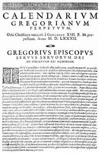 Gregorian calendar | EBSCO Research Starters